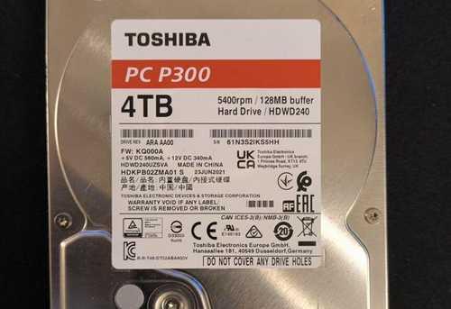 Жесткий диск Toshiba PC P300 4TB