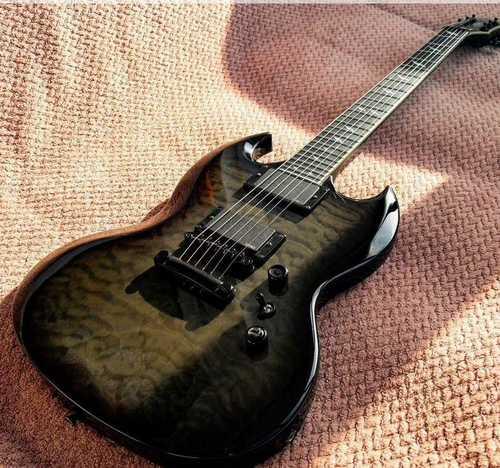Epiphone SG Custom Prophecy EX Midnight Ebony