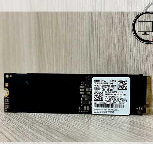 SSD M.2 512GB Samsung PM991 MZ-VLQ5120 (новый)