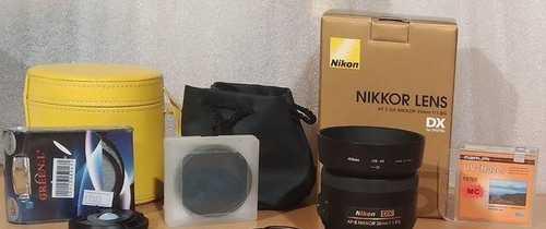 Объектив Nikon AF-S DX Nikkor 35 mm f/1.8G