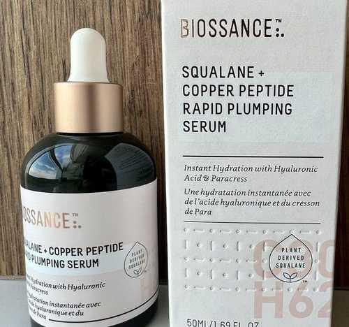 Biossance Squalane and Copper Peptide Serum