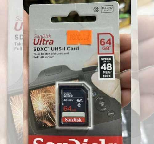 Карта памяти Sandisk Ultra