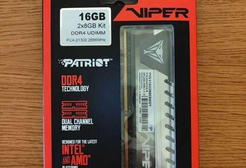 Оперативная память DDR4 16 Гб (2666 MHz) / Viper