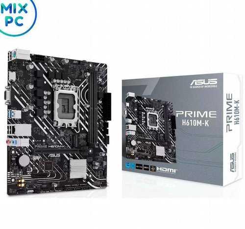 Материнская плата LGA1700 asus prime H610M-K