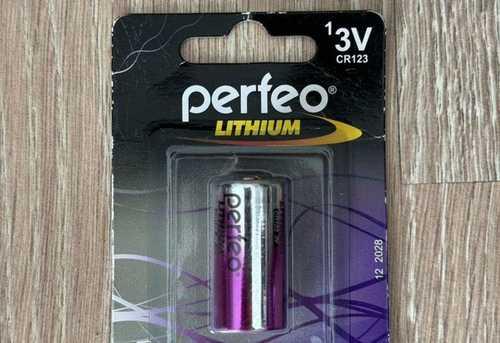 Батарейка Perfeo CR123 3V