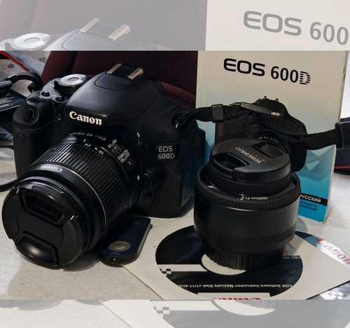 Canon EOS 600d Отличный набор