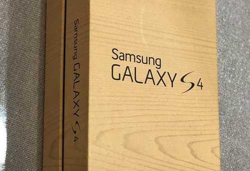Коробка и Чехол от Samsung Galaxy S4