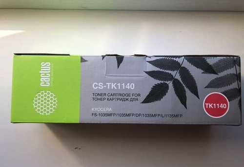 Тонер-картридж Cactus CS-TK1140 черный для Kyocera