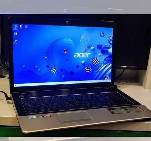 Ноутбук 17" eMachines(Acer) G730, i3-370M, 120 SSD