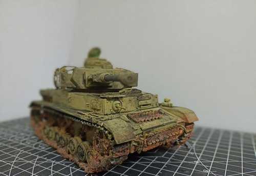 Модель танка Pz IV Ausf. G T-IV 1/35