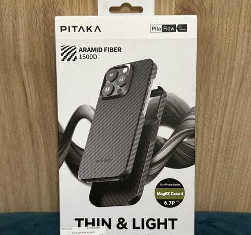 Чехол pitaka MagEZ Case 4 для iPhone 15 Pro Max