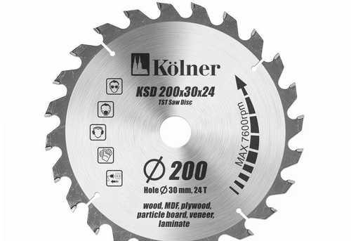 Диск пильный по дереву Kolner KSD 200*20-30*24 (ма