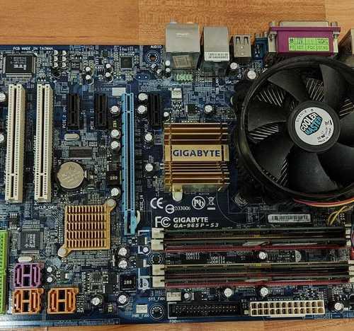 Материнская плата gigabyte ga 965p s3