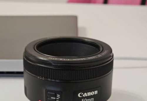 Объектив Canon 50mm 1.8 (прокат)