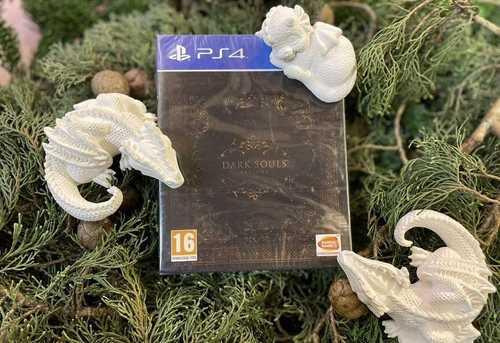 Dark Souls trilogy PS4 запечатанный с драконом
