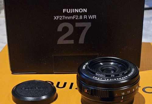 Fujifilm xf 27mm f 2.8