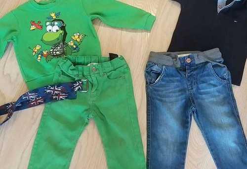 Пакет вещей для мальчика,92-98 см,джинсы,свитер