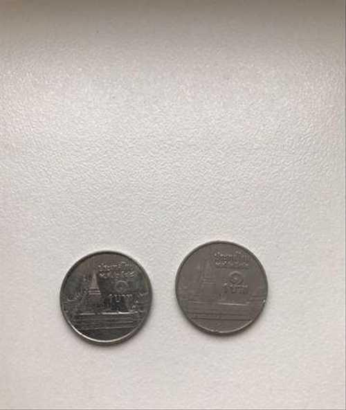 Монета 1 бат Тайланд