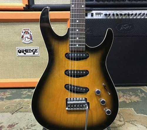 Электрогитара Samick LK-15 SSS Sunburst Korea 1990