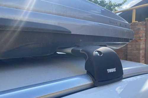 Thule Dynamic M (800) Titan Gloss + рейлинги Thule