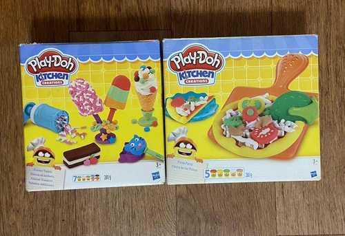 Наборы Play-doh пицца и мороженое