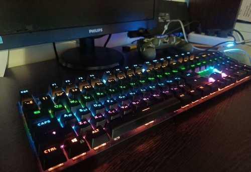 Механическая игровая клавиатура с подсветкой