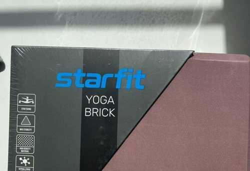 Блок для йоги starfit YB-201