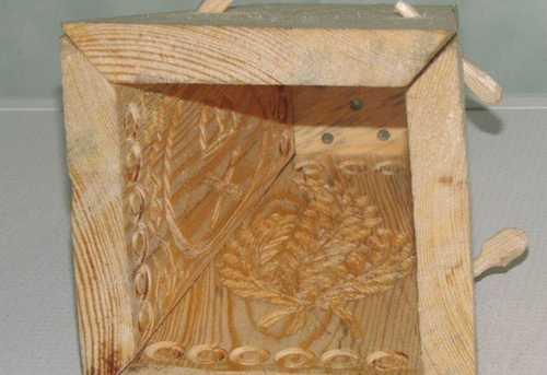 Пасочница ) Форма деревянная для творожной пасхи