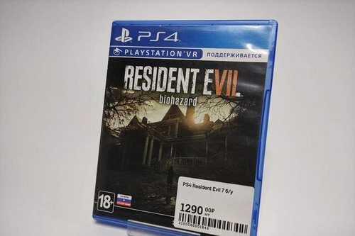 Игра на PS4 Resident Evil 7