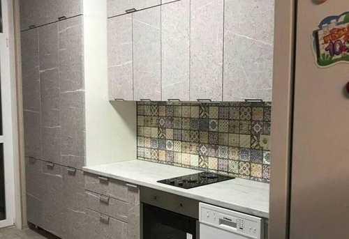 Кухонный гарнитур модульный серый новый