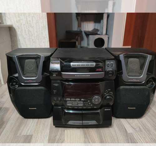 Музыкальный центр panasonic cd stereo system sa-ak