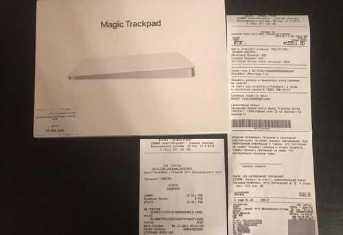 Трекпад Apple Magic Trackpad - б/у всего 3 дня)