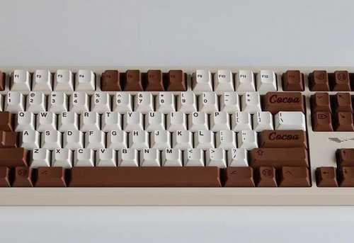 Крутые кейкапы Armorsuit cocoa PBT