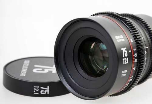 Кинообъектив meike cine prime s35 75mm ef