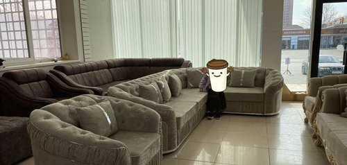Угловой диван и 1 кресло " astra " новые со склада