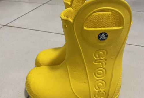 Crocs сапоги c9