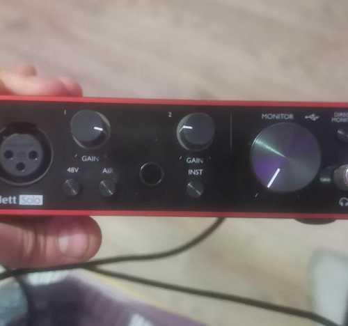 Звуковая карта focusrite scarlett solo 3rd gen