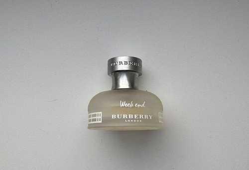 Burberry Weekend edp 30 мл винтаж остаток