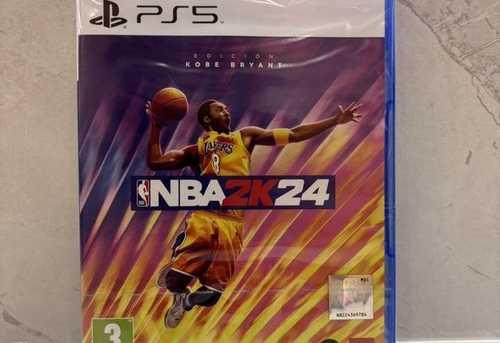 Диск NBA 2k24 игра для PS5