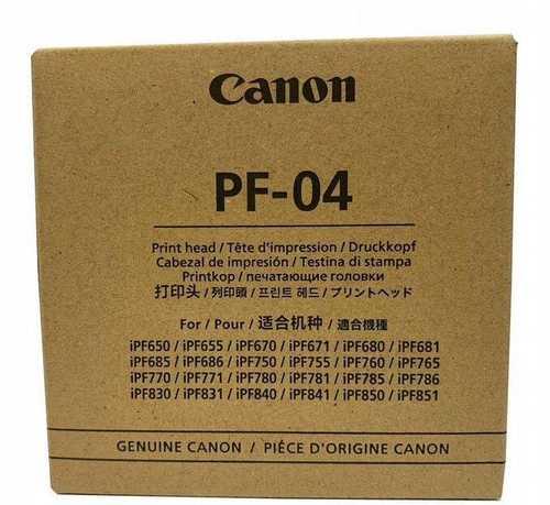 Печатающая головка Canon PF-04 (3630B001)