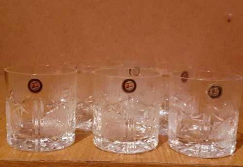 Хрустальные стаканы для виски 6 шт