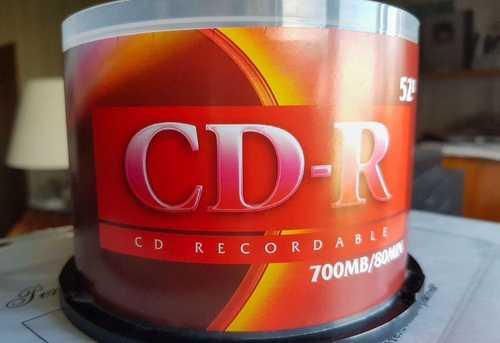 VS Recordable CD-R диски 50 штук