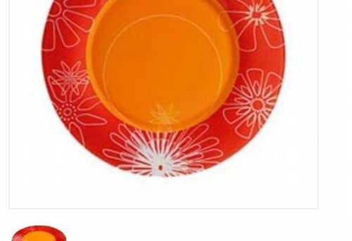 Luminarc ''Flower Red'' тарелка обеденная/плоская