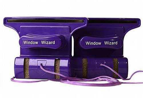 Магнитная щётка Window Wizard для балконных окон