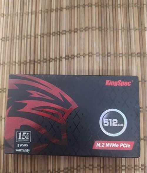 SSD NVMe 512Gb KingSpec(новый)