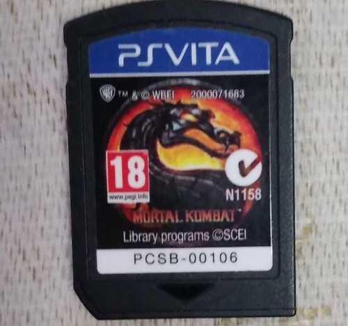 Mortal Kombat 9, игра на ps vita, лицензия