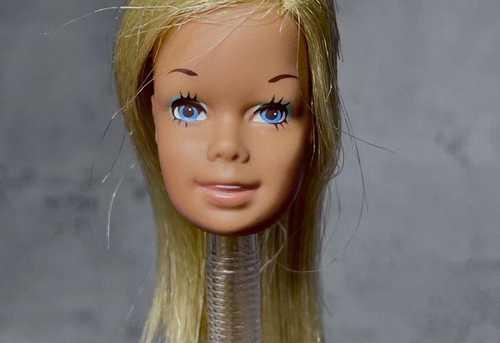 Голова Barbie Stacey винтаж 70-ые holes