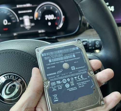 Винчестер HDD Samsung 1Tb 2,5 "