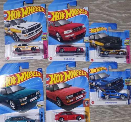 Hot wheels audi set