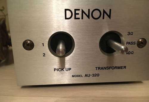 MC трансформатор Denon AU-320